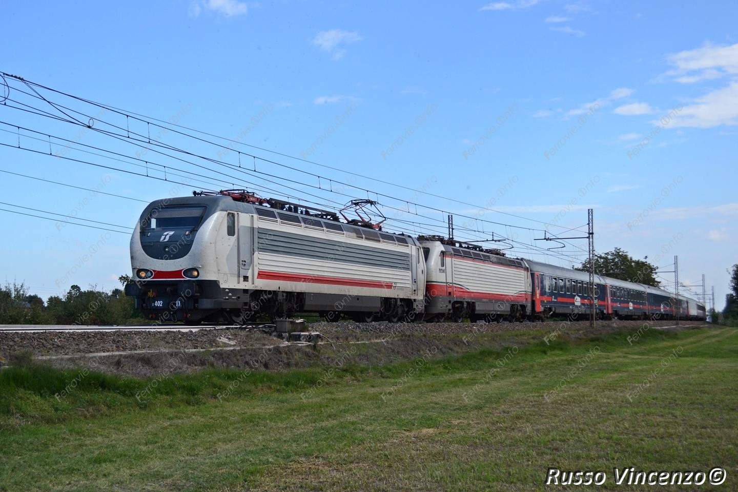 E.402B - Livrea Frecciabianca - E.402B.164 - FotoFerrovie.Info