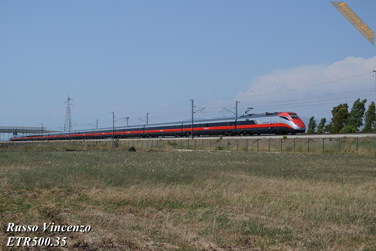 ETR 500 - Livrea Frecciarossa 1 - ETR 500 n.25 - FotoFerrovie.Info