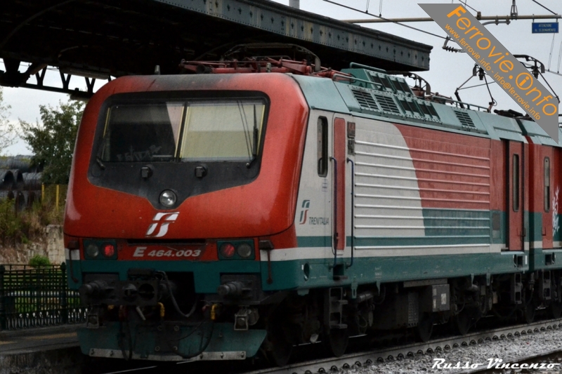E.464 - Livrea Leonardo Express - E.464.003 - FotoFerrovie.Info