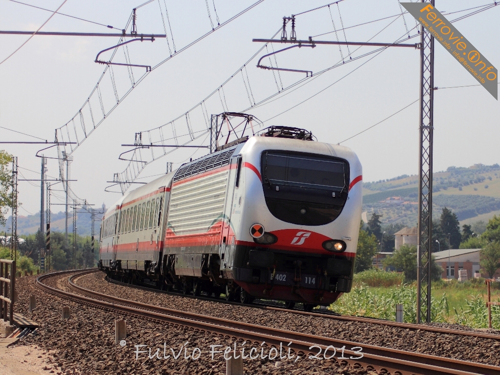 E.402B - Livrea Frecciabianca - E.402B.164 - FotoFerrovie.Info