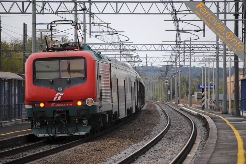 E.464 - Livrea Leonardo Express - E.464.004 - FotoFerrovie.Info