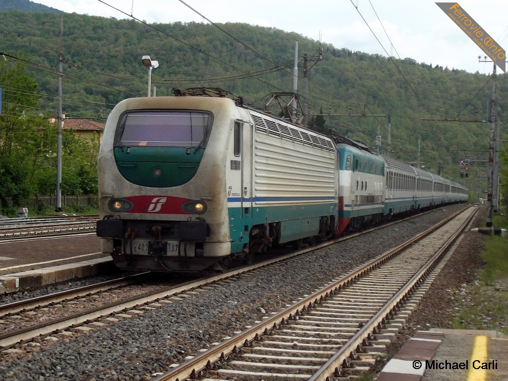 E.402B - Livrea XMPR - E.402B.134 - FotoFerrovie.Info