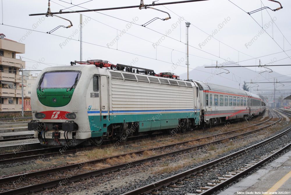 E.402B - Livrea XMPR - E.402B.134 - FotoFerrovie.Info