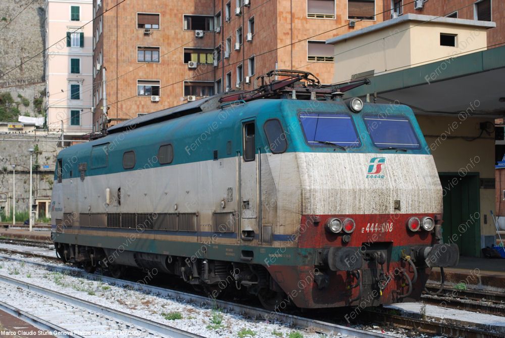 E.444R - Livrea XMPR 2 - E.444R.087 - FotoFerrovie.Info