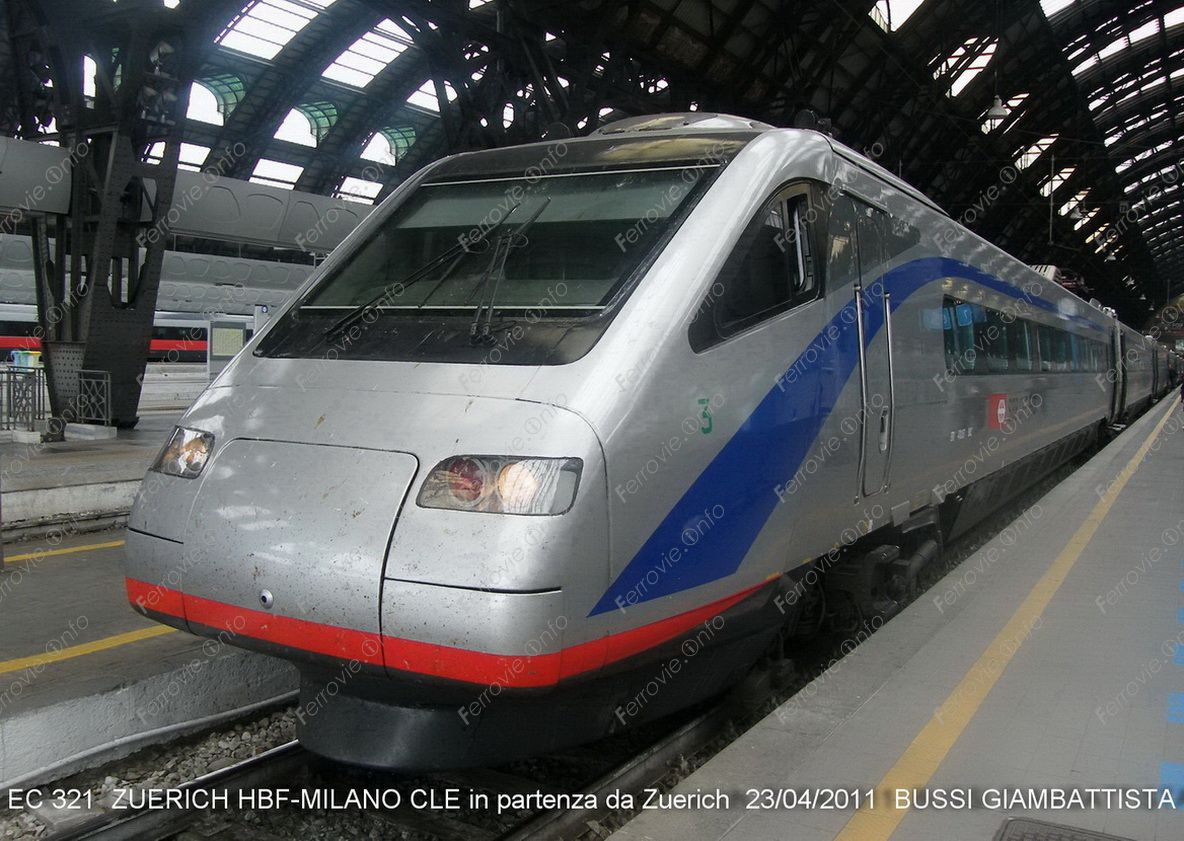 ETR 470 - Livrea Cisalpino 2 - ETR 470 n.08 - FotoFerrovie.Info