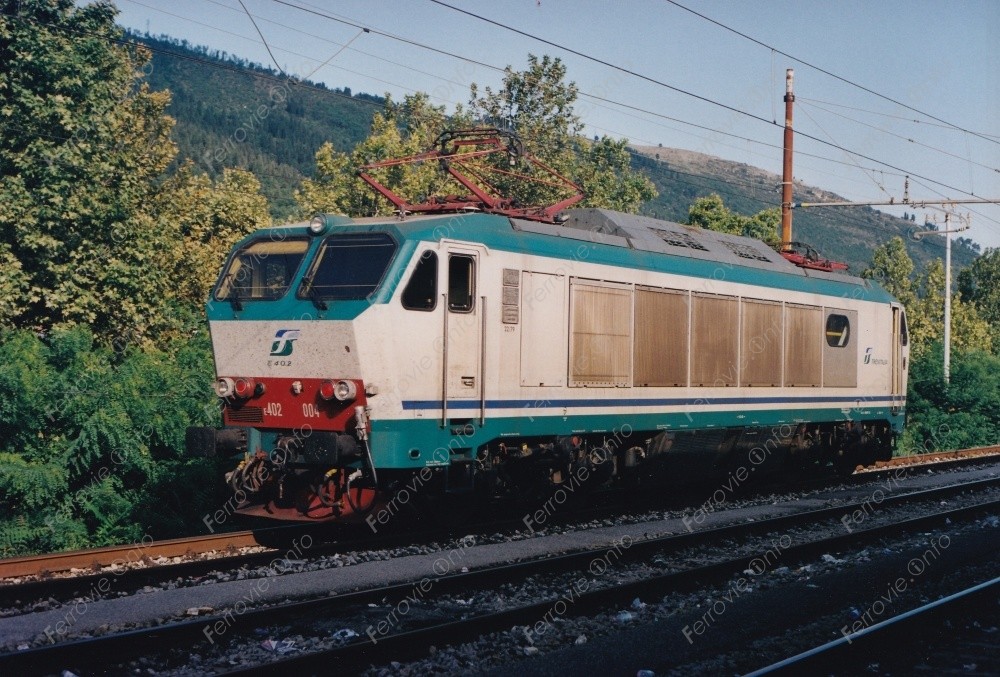 E.402 - Livrea XMPR 2 - E.402.003 - FotoFerrovie.Info